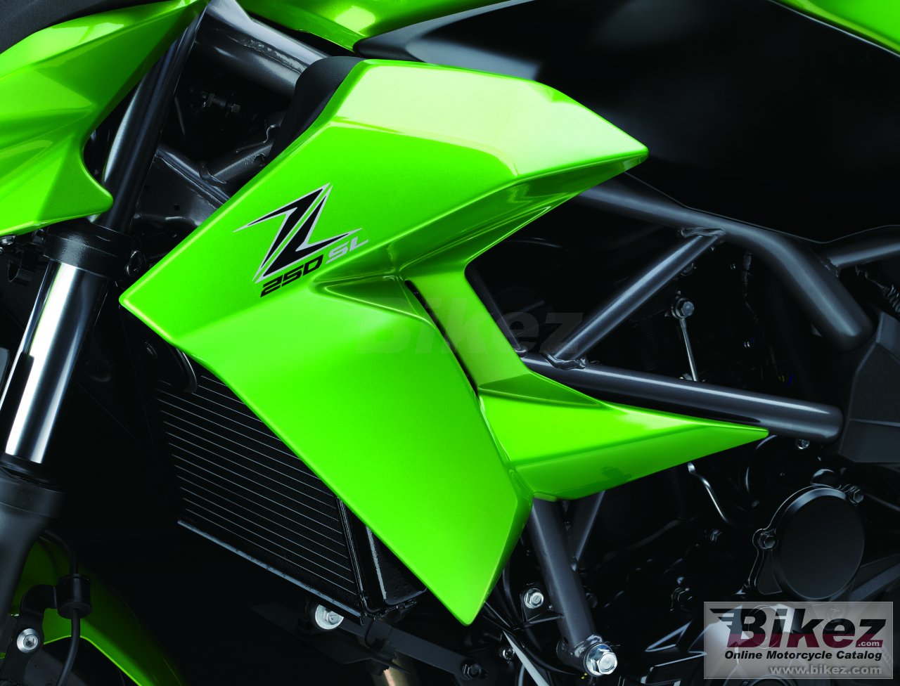 Kawasaki Z250SL poster